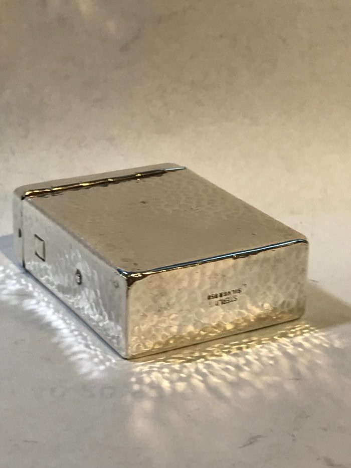 Zigarettenetui. Sterling Silber 925. U. S. A. 20. Jahrhundert.